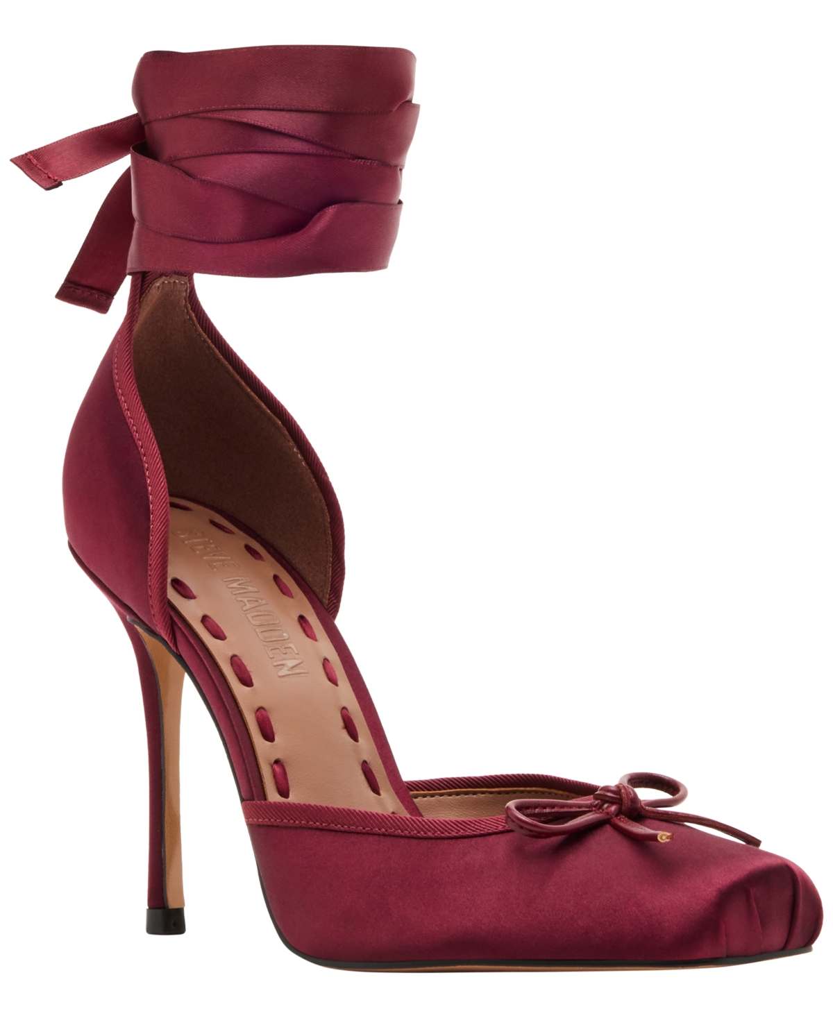 Click here for Steve Madden Womens Larina Lace-Up High-Heel Balle... prices
