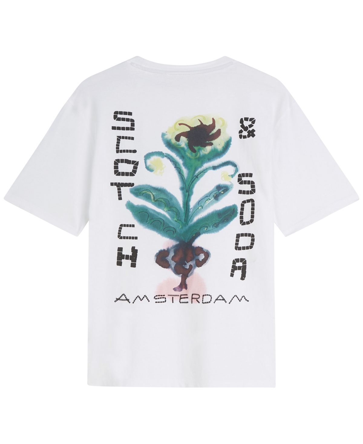 Click here for Scotch & Soda Mens Artwork Regular-Fit T-Shirt - B... prices
