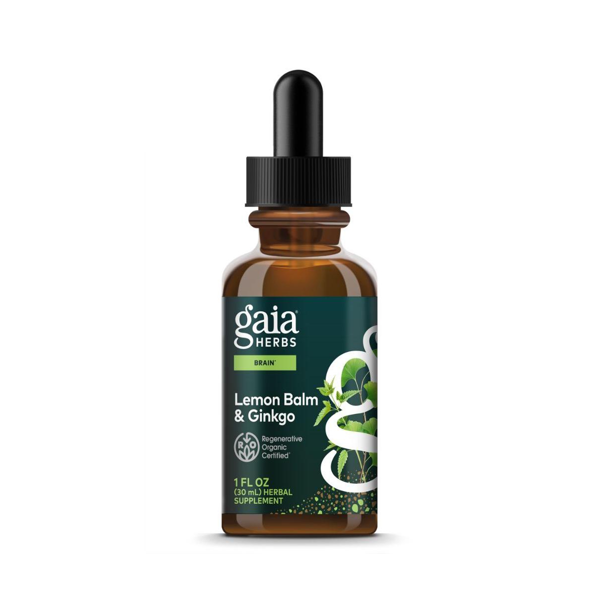Click here for Gaia Herbs Lemon Balm and Ginkgo Regenerative Cert... prices