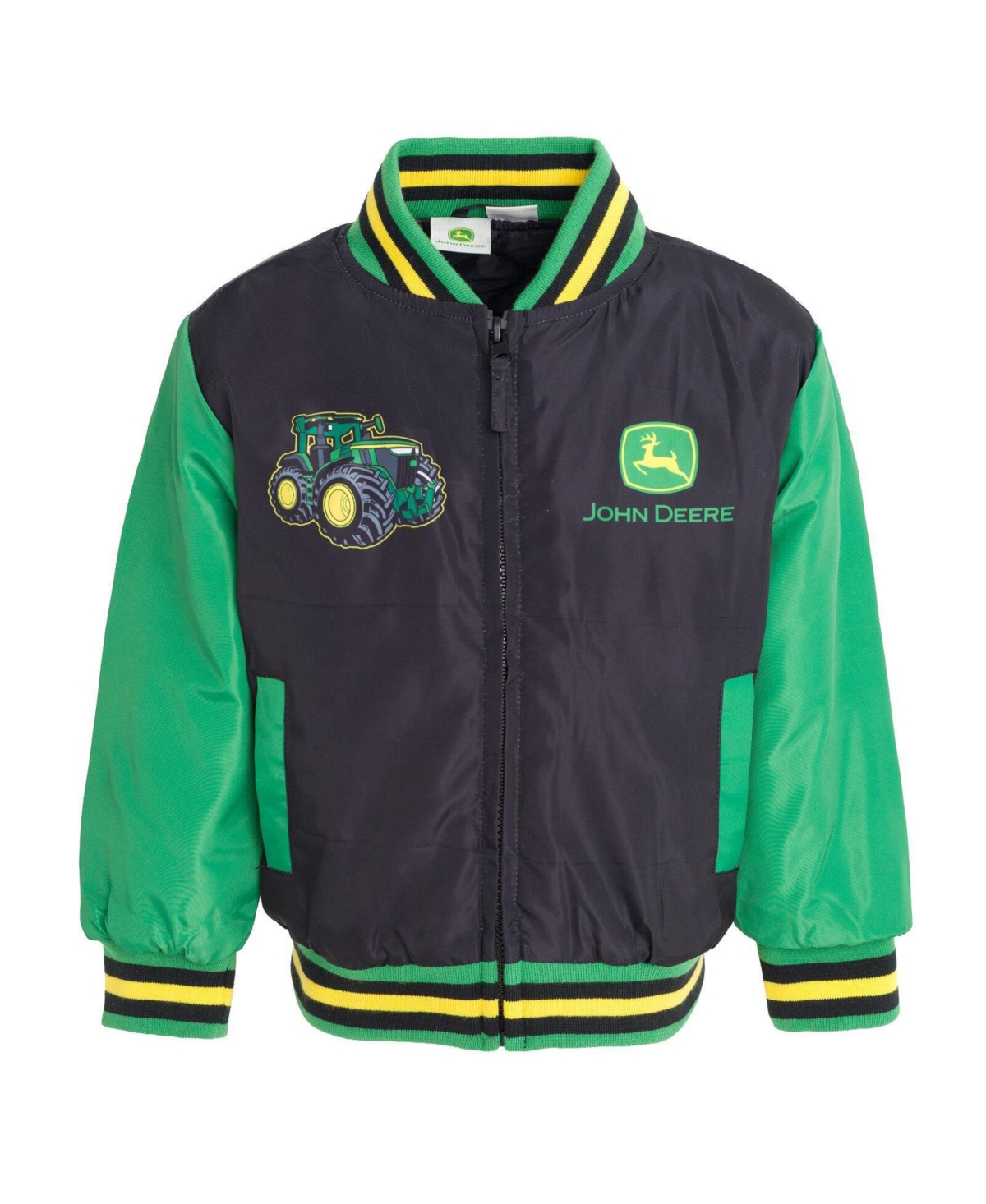 Click here for John Deere Toddler Boys (2T-5T) Varsity Bomber Jac... prices