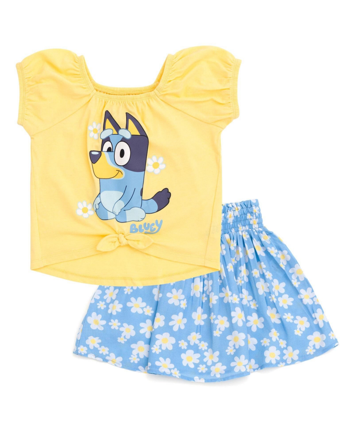 Click here for Bluey Little Girls (5 -12) 2-Piece T-Shirt and Ski... prices