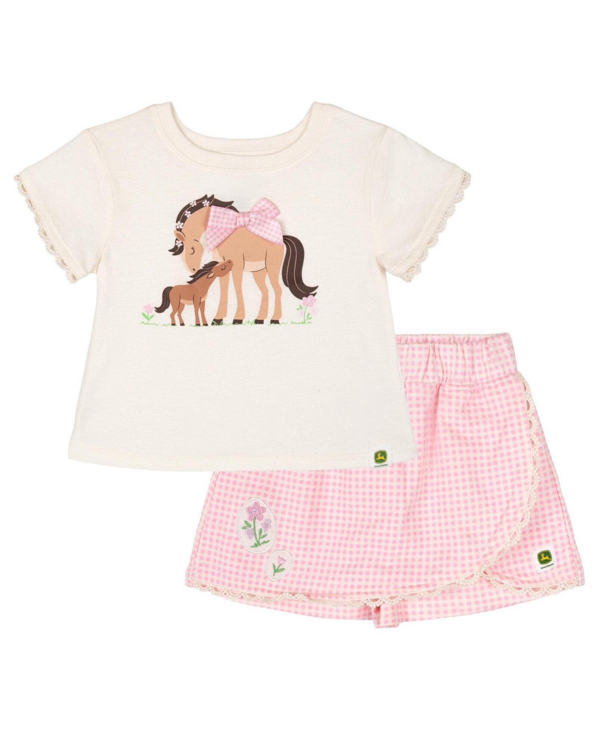 Click here for John Deere Girls (5-12) 2-Piece T-Shirt and Bottom... prices