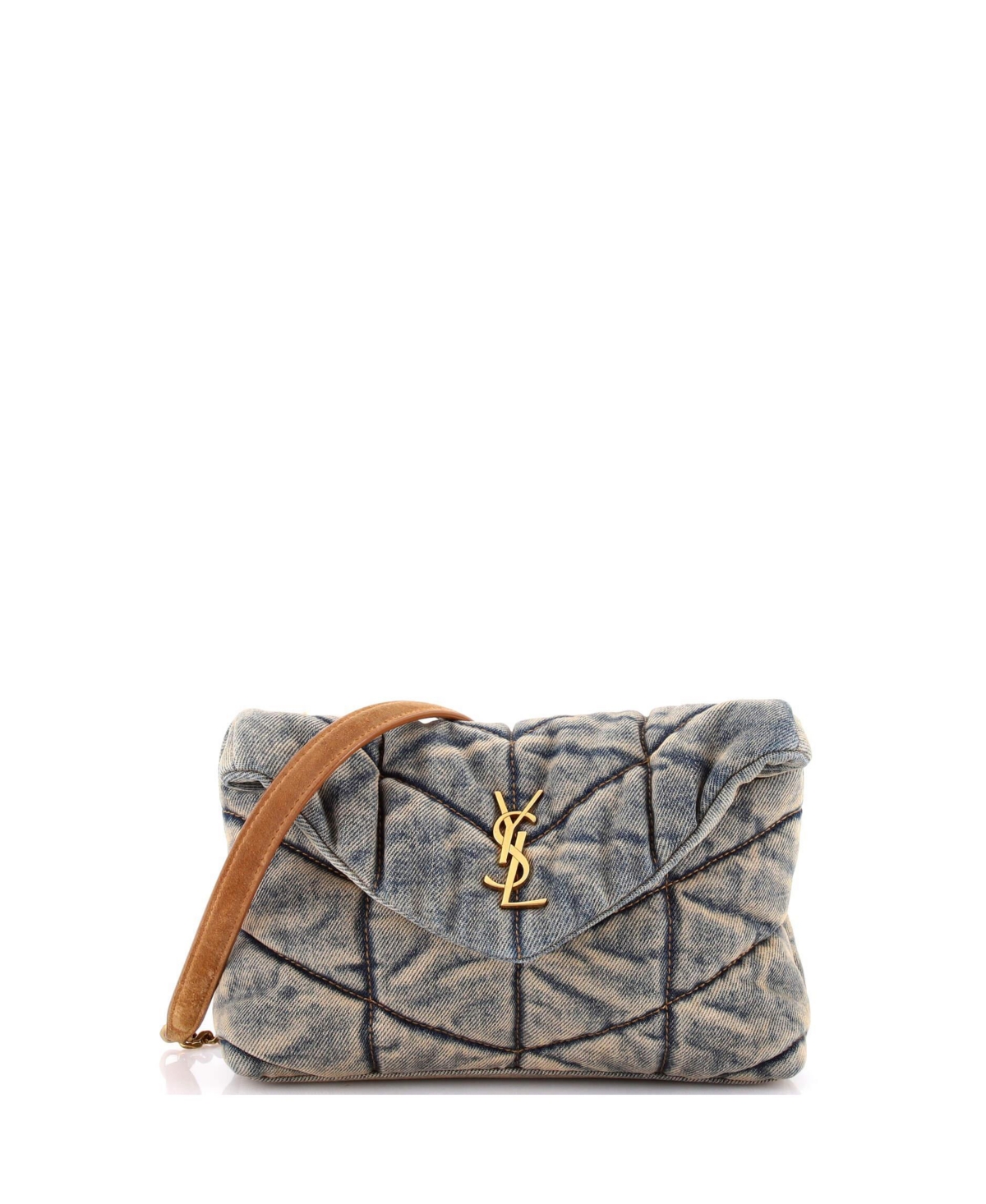 Click here for Pre-Owned Saint Laurent Mini Loulou Puffer Shoulde... prices