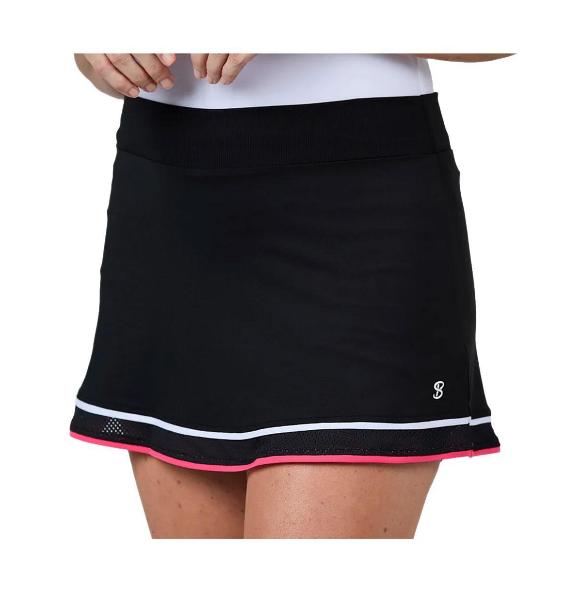 Click here for Sofibella Womens Amore Mio Tennis Skirt - Black prices