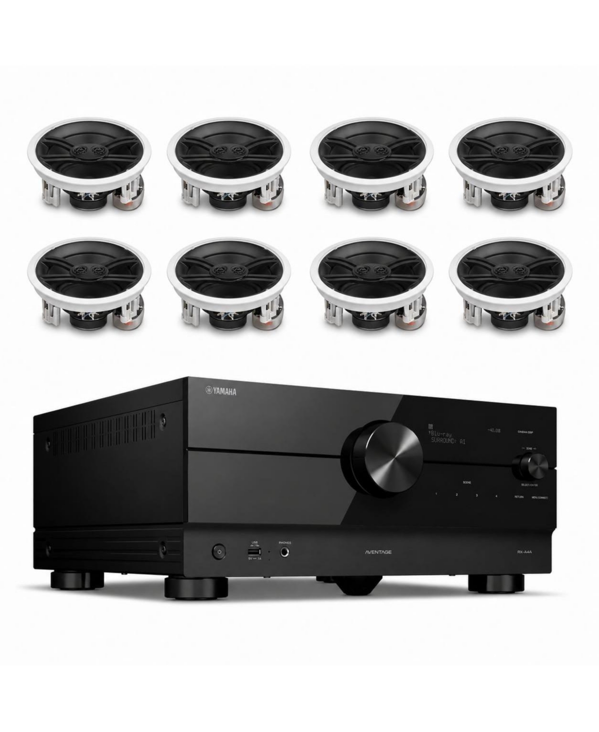 Click here for Yamaha Rx-A4A 7.2 Av Receiver with 4-Pair In-Ceili... prices