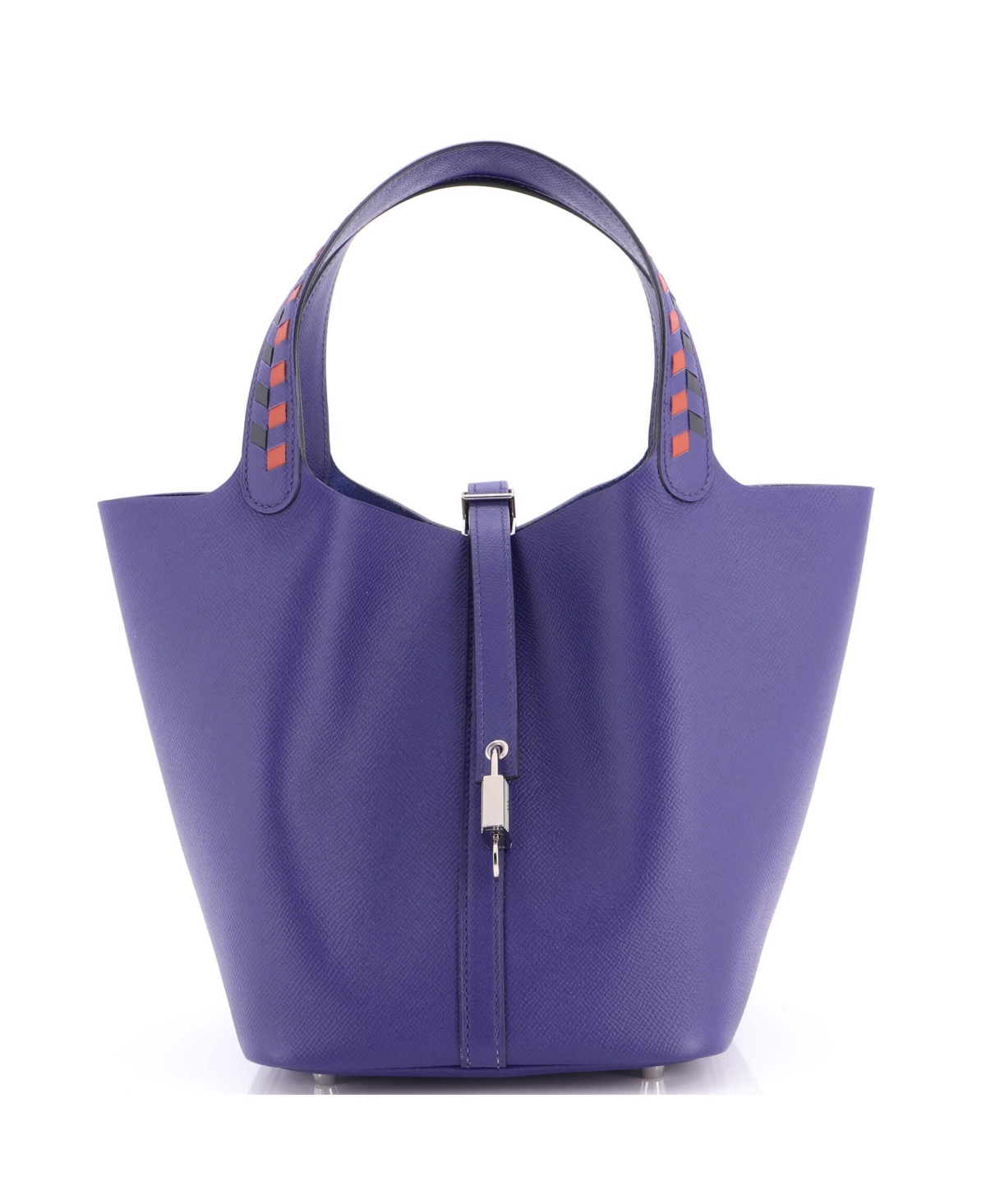 Click here for Pre-Owned HERMES Mm Picotin Lock Bag Tressage Epso... prices