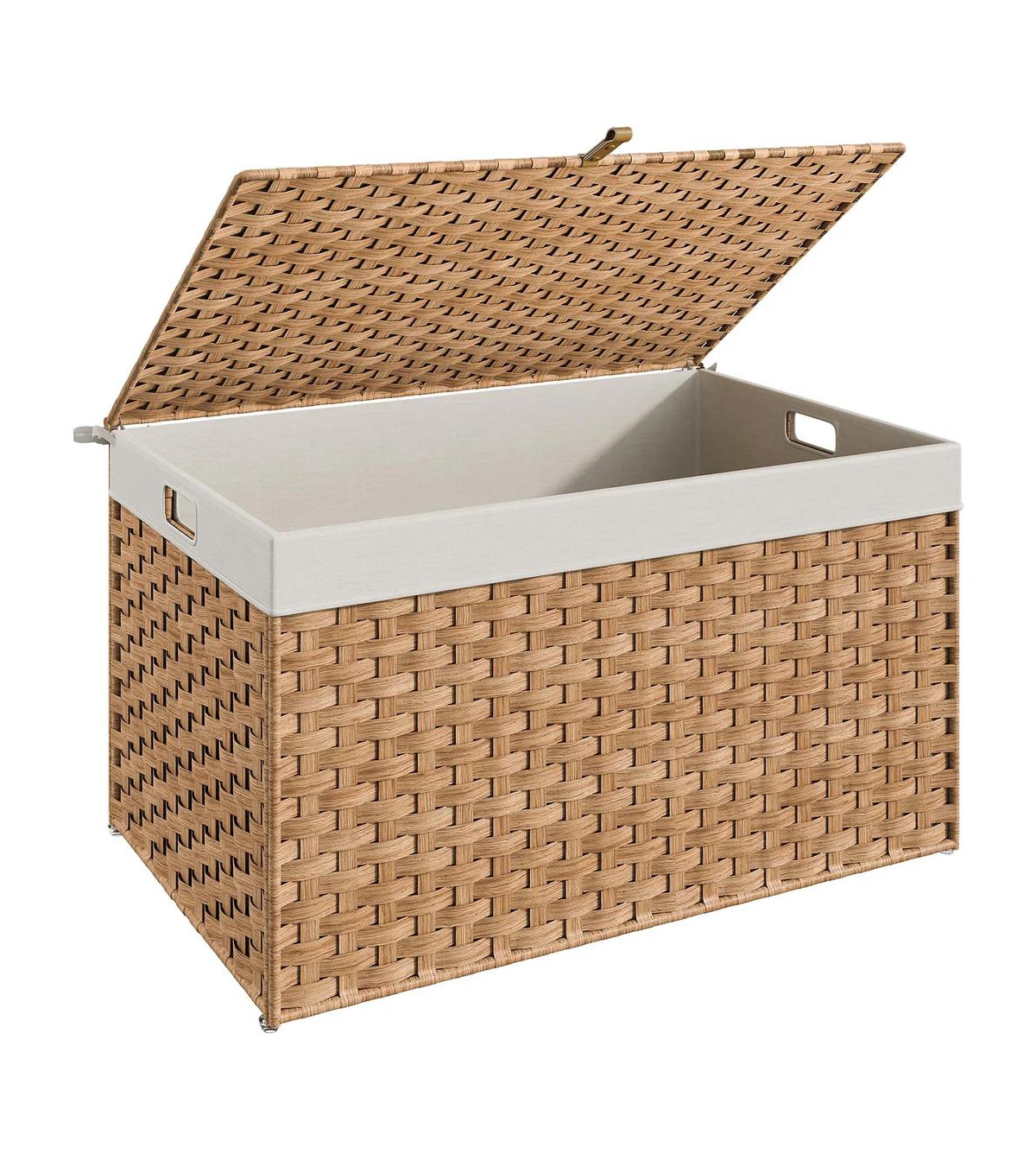 Click here for Slickblue Large 42.3 Gallon Storage Basket with Li... prices