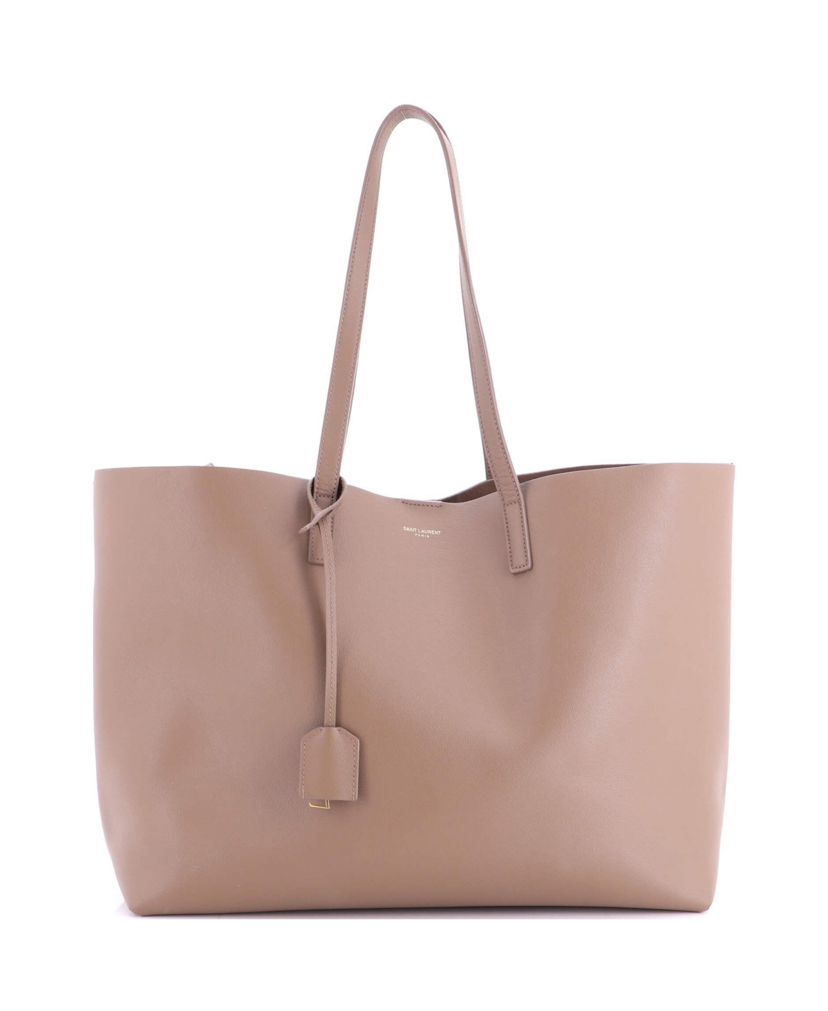 Click here for Pre-Owned Saint Laurent Large Shopper Tote Leather... prices