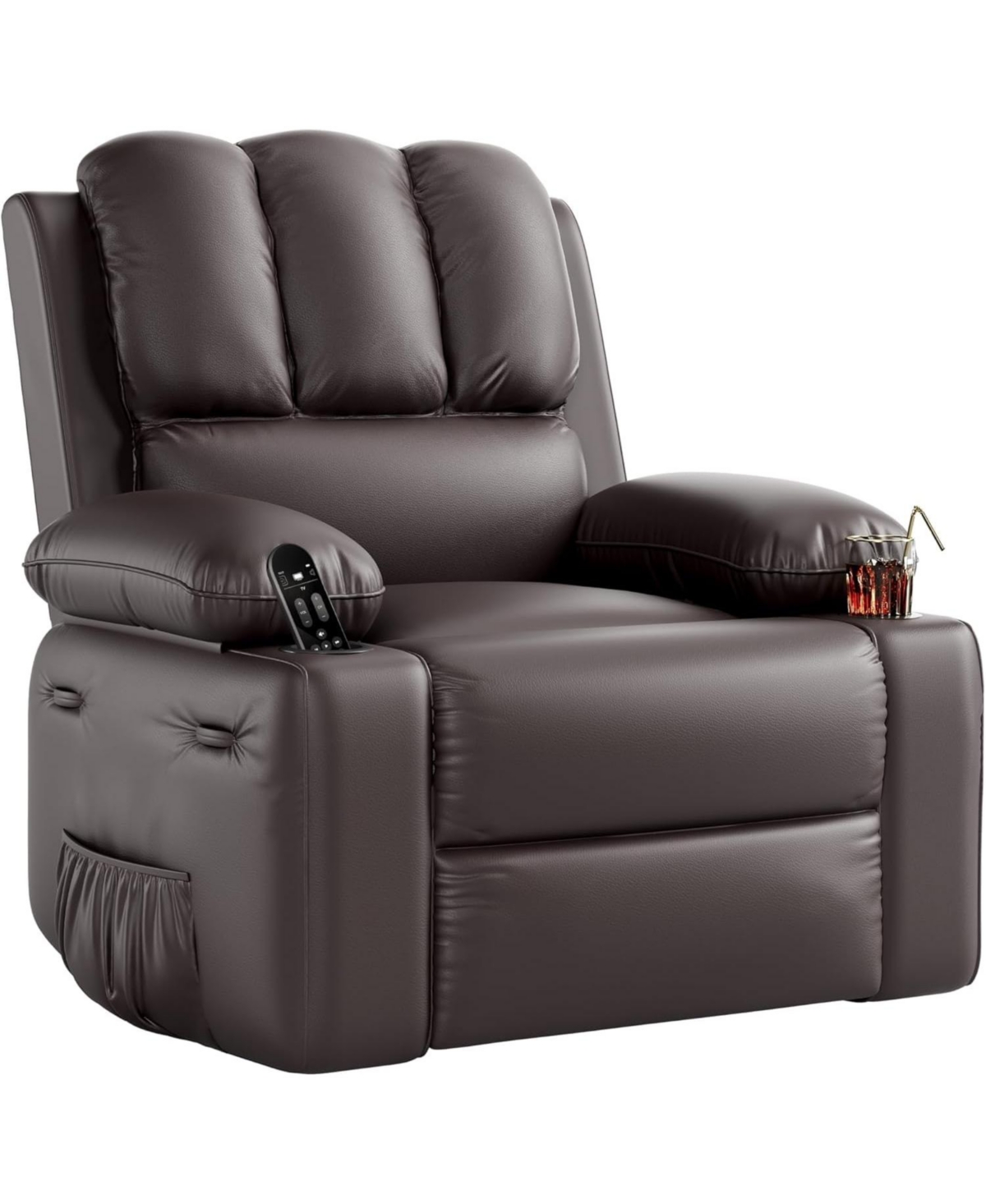 Click here for homfan Manual Recliner Dining Chair for Adults  36... prices