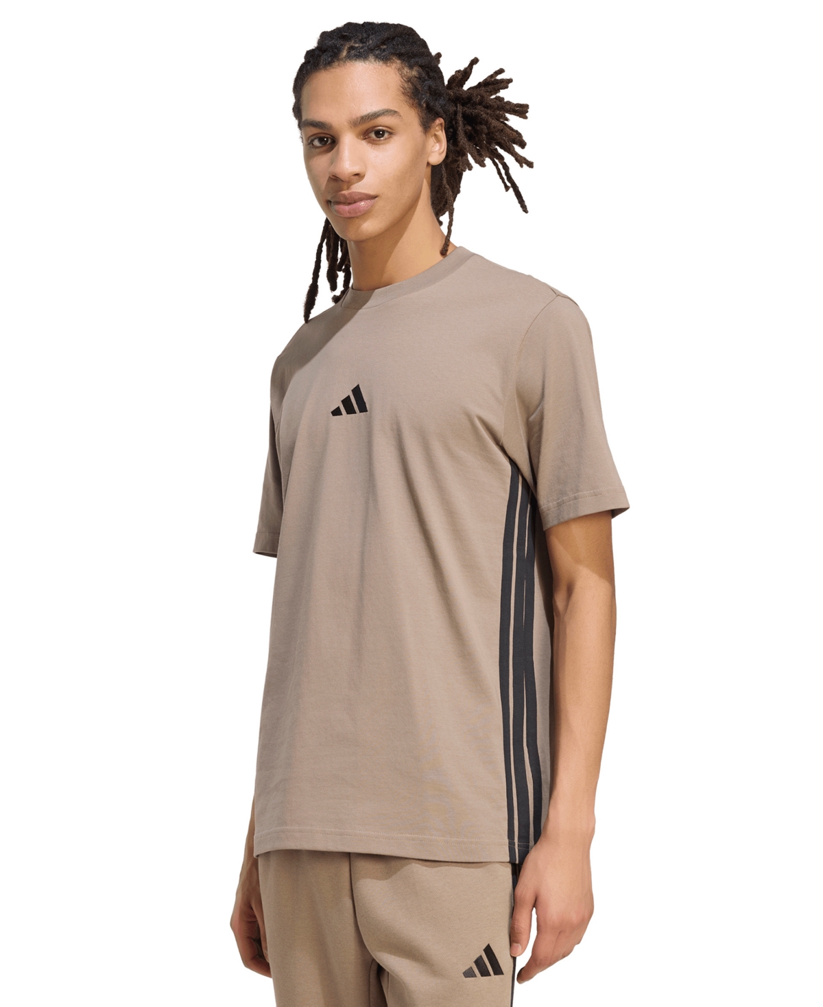Click here for adidas Mens Essential Three-Stripes Single Jersey... prices