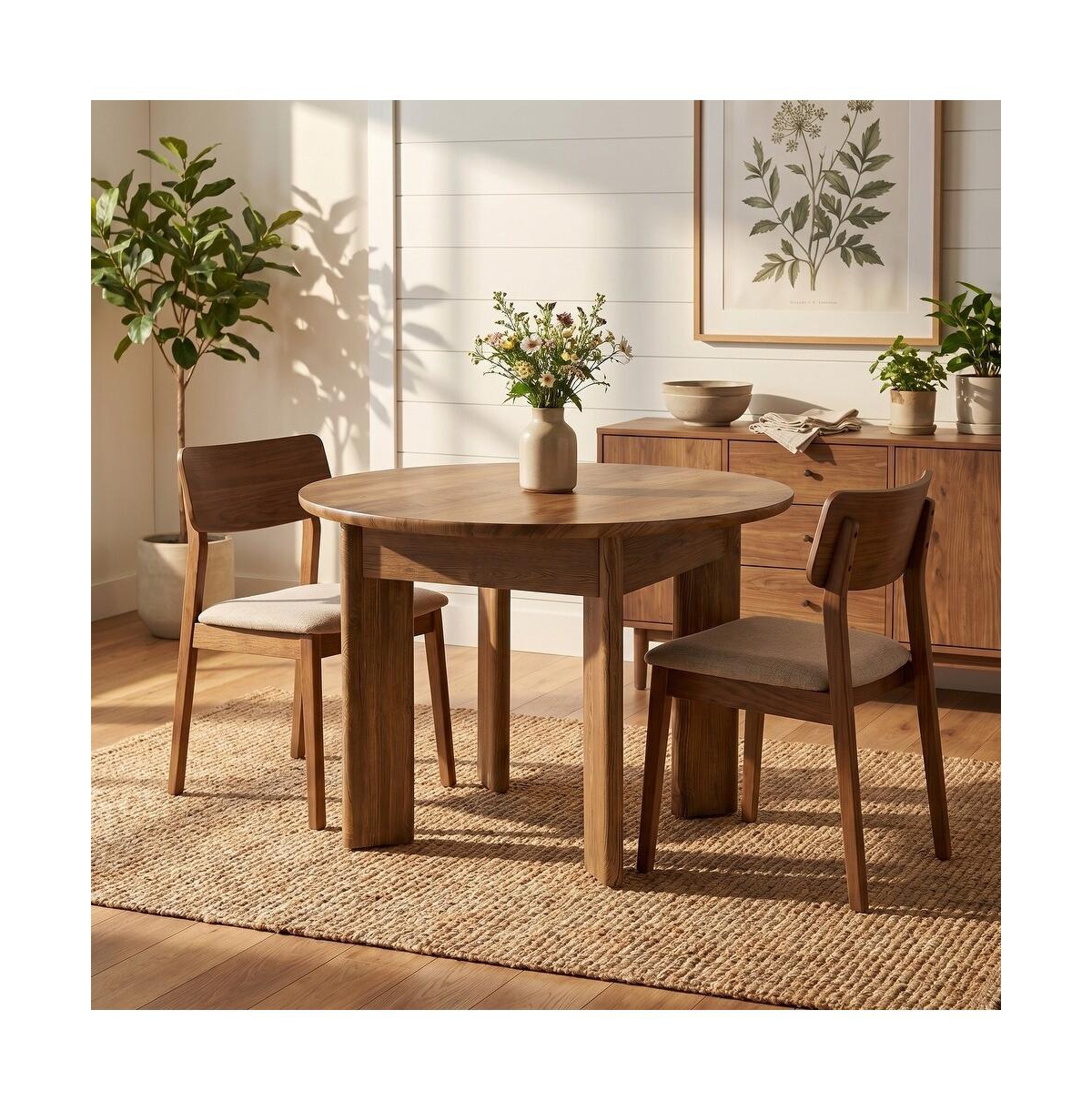 Click here for Tribesigns Round Dining Table for 4 People  39.4-... prices