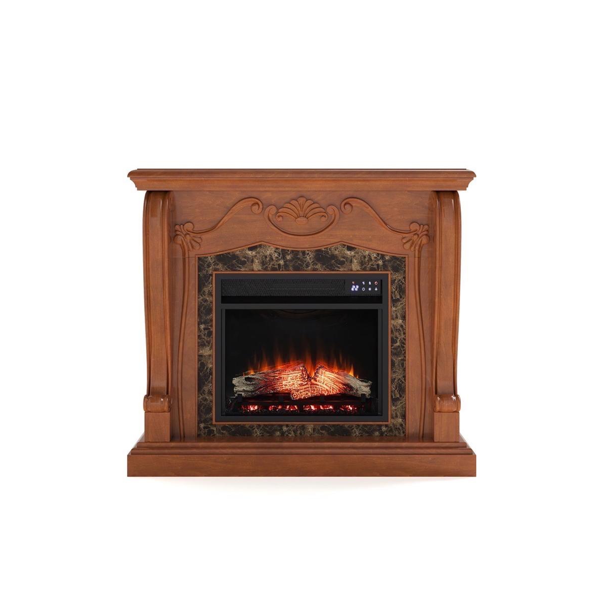 Click here for Augusta Home Cardona Electric Electric Fireplace W... prices