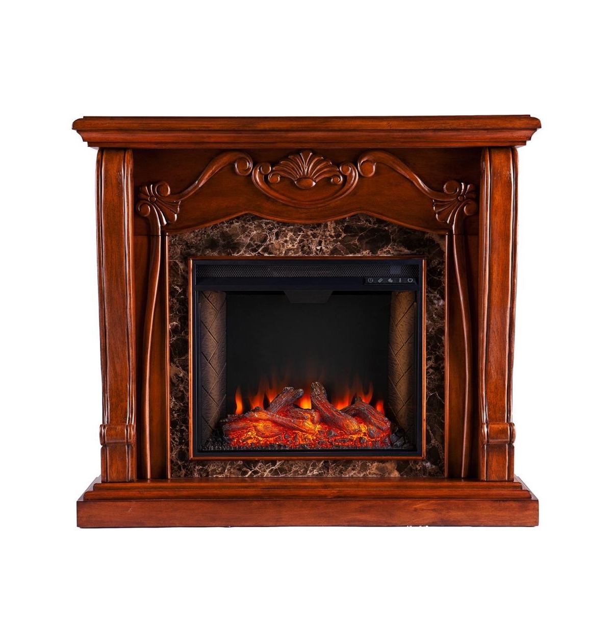 Click here for Augusta Home Cardona Electric Electric Fireplace W... prices