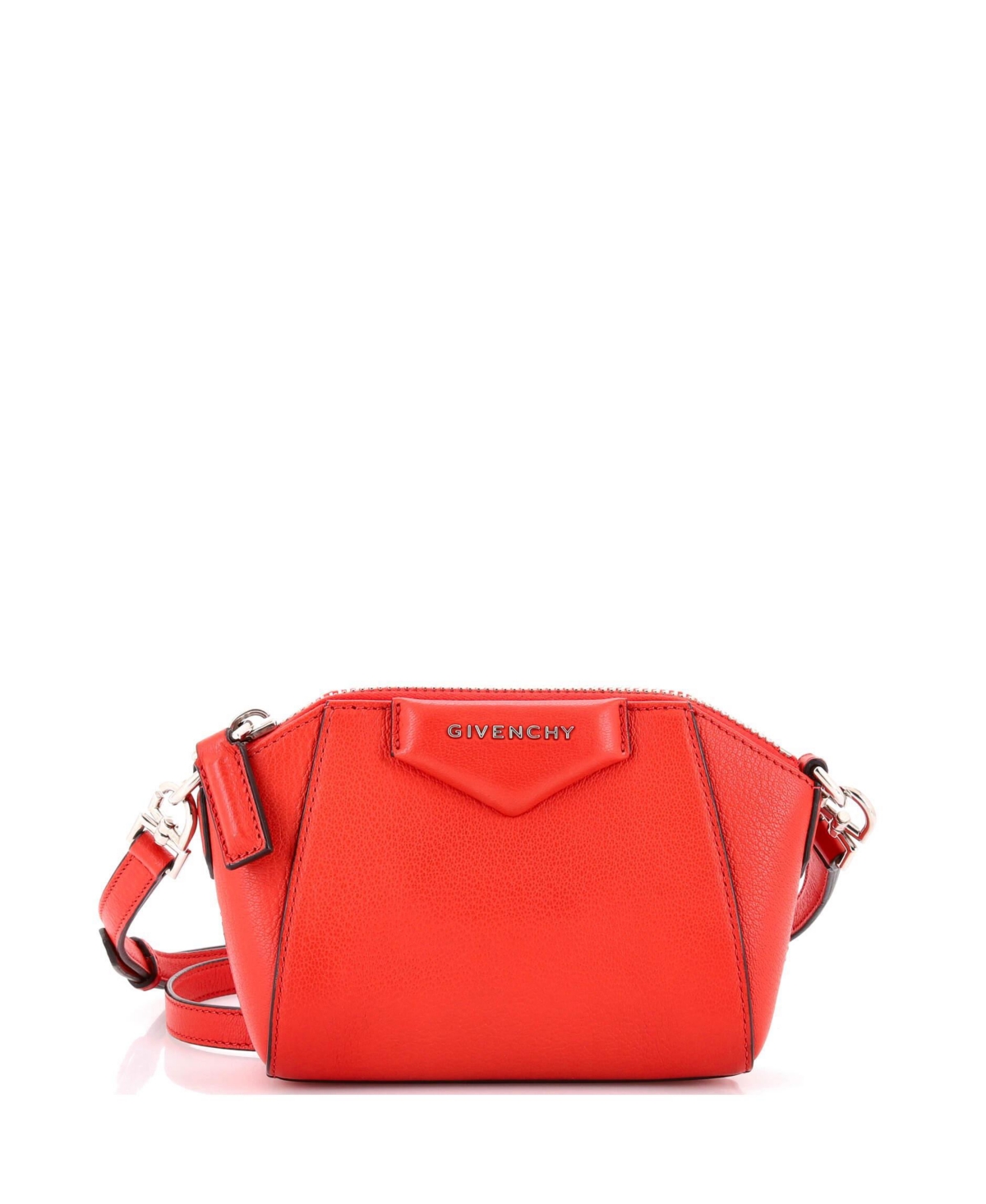 Click here for Pre-Owned Givenchy Nano Antigona Crossbody Bag Lea... prices