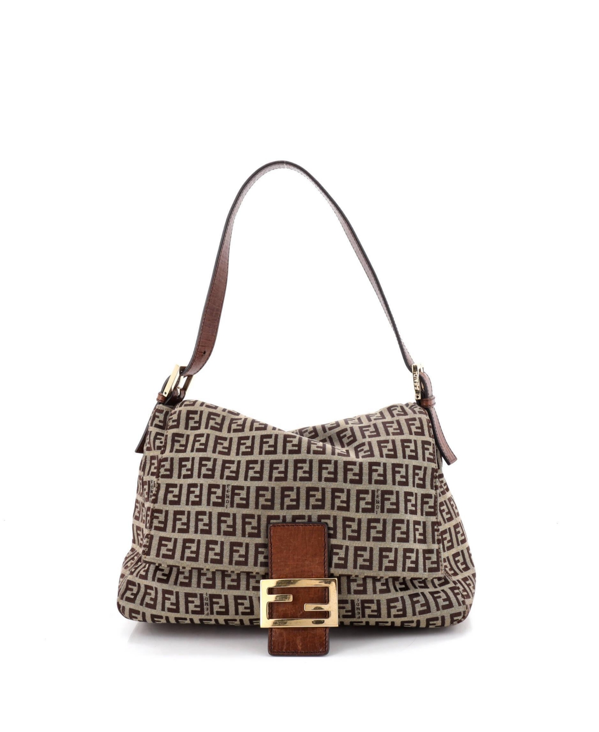 Click here for Pre-Owned Fendi Mama Forever Bag Zucchino Canvas -... prices