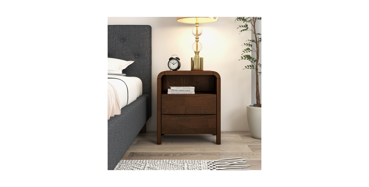 Click here for Lucky One 23.6 Width Solid Wood Mid Century Nights... prices