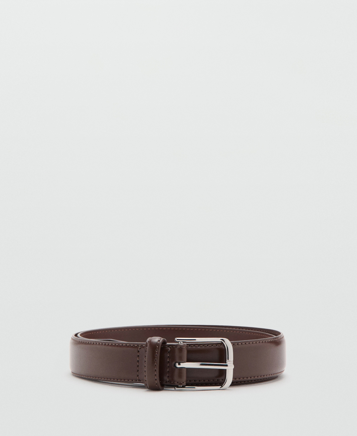 Click here for Mango Mens Buckle Leather Belt - Leather prices
