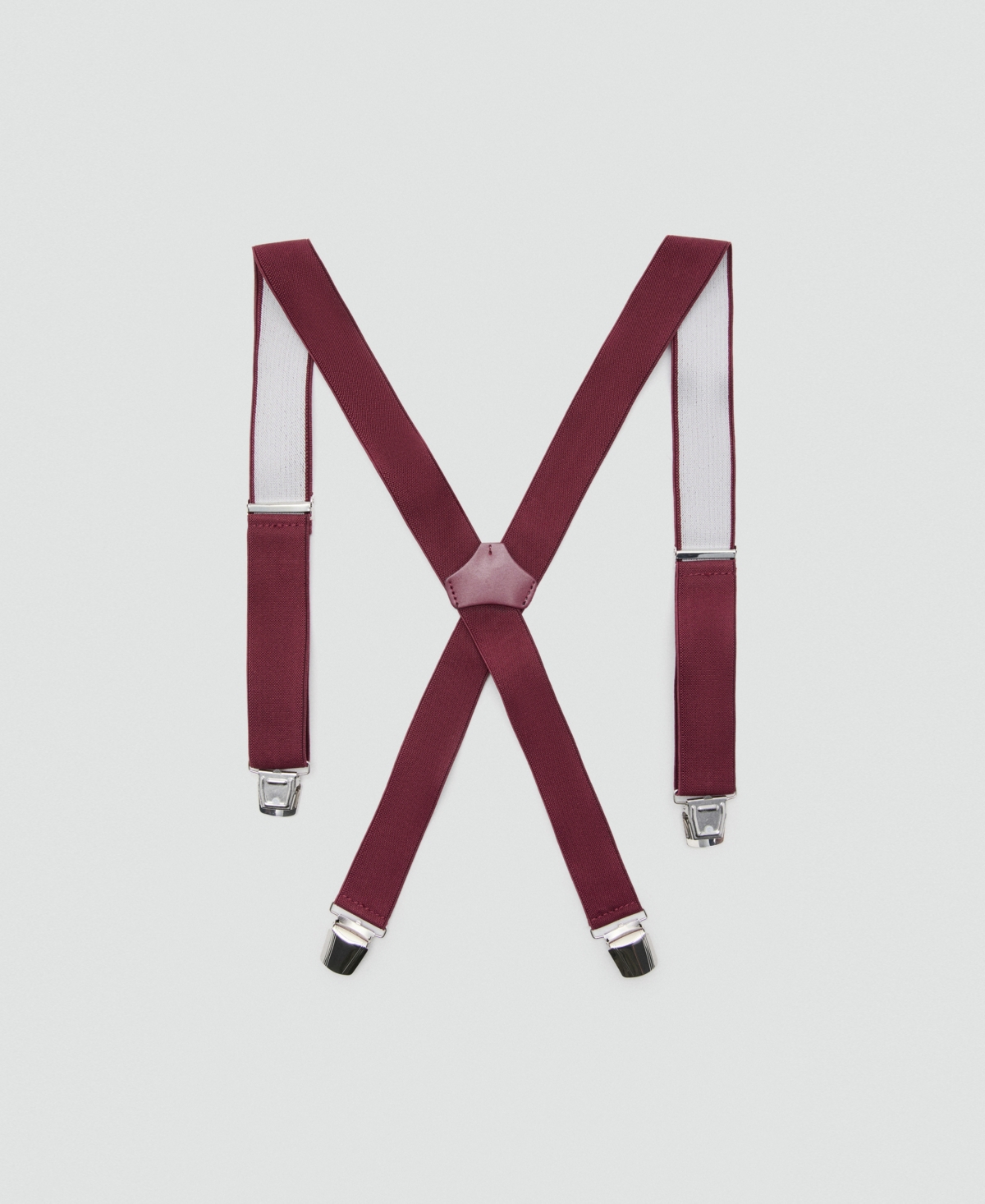 Click here for Mango Mens Leather Details Adjustable Elastic Stra... prices