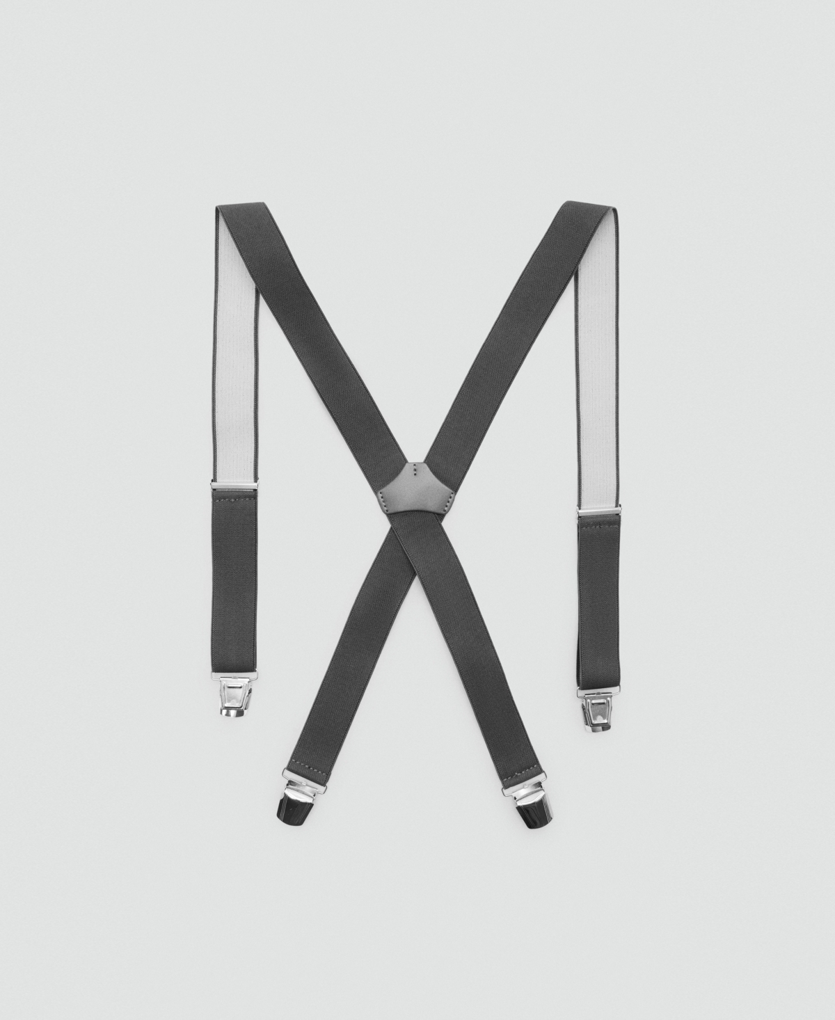 Click here for Mango Mens Leather Details Adjustable Elastic Stra... prices