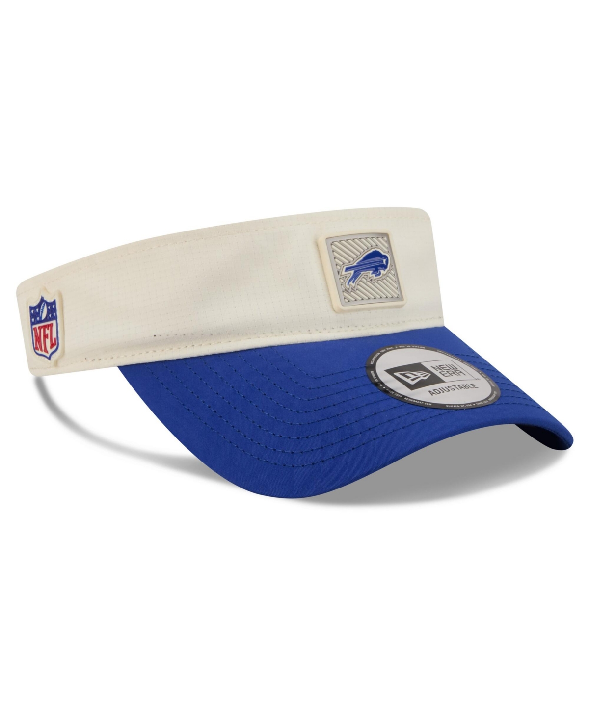 Click here for New Era Mens Cream/Royal Buffalo Bills 2026 Nfl Tr... prices
