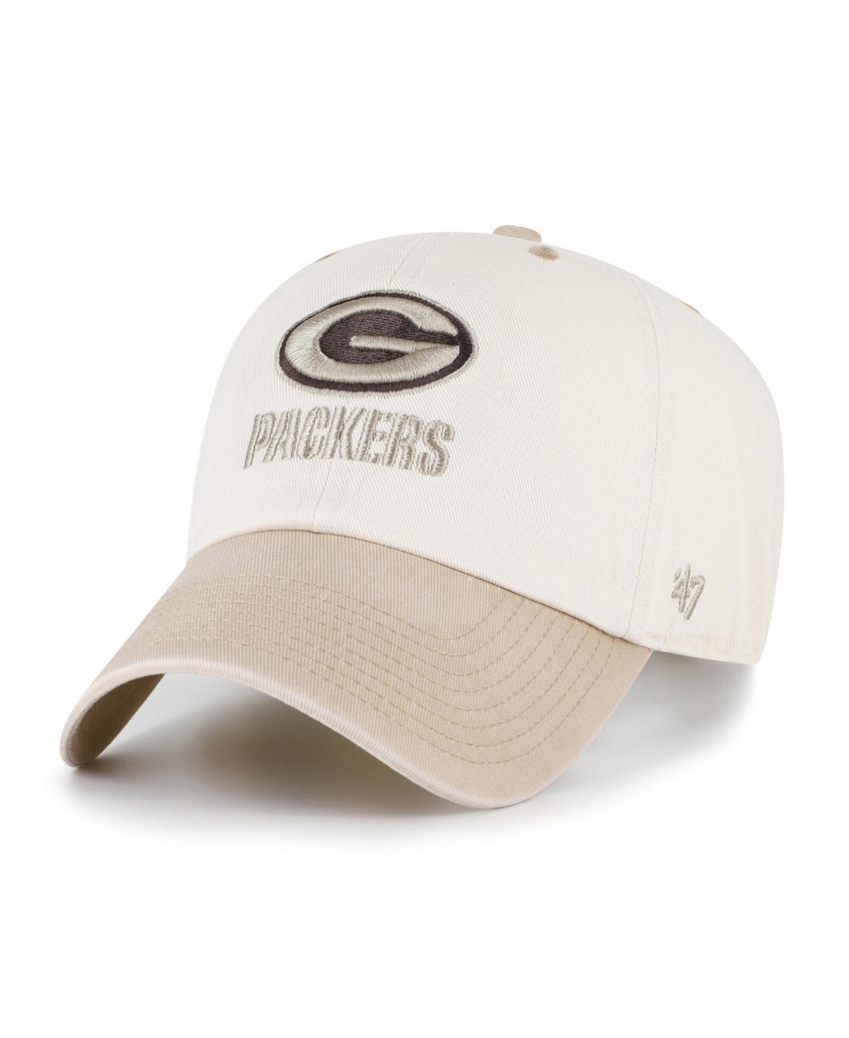 Click here for 47 Brand Mens Natural/Tan Green Bay Packers Neutra... prices
