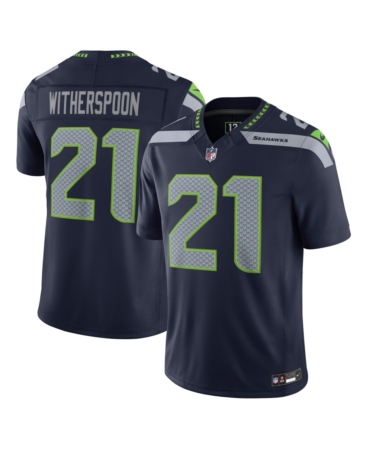 Click here for Nike Mens Devon Witherspoon College Navy Seattle S... prices