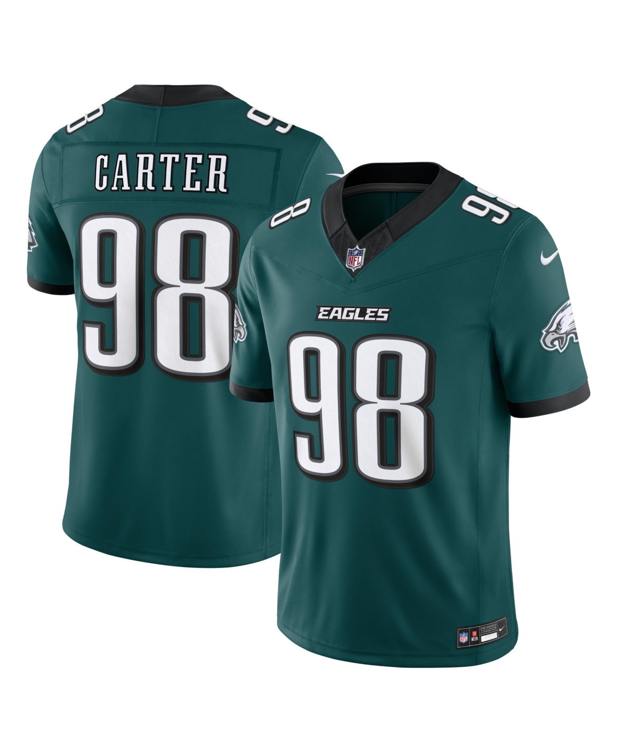 Click here for Nike Mens Jalen Carter Midnight Green Philadelphia... prices
