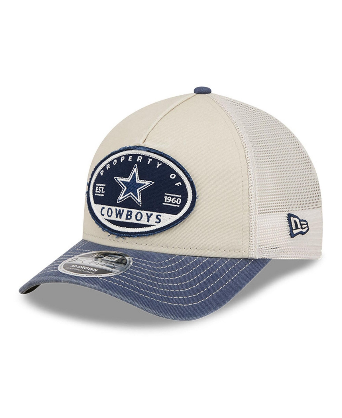 Click here for New Era Mens Natural Dallas Cowboys Frayed M-Crown... prices