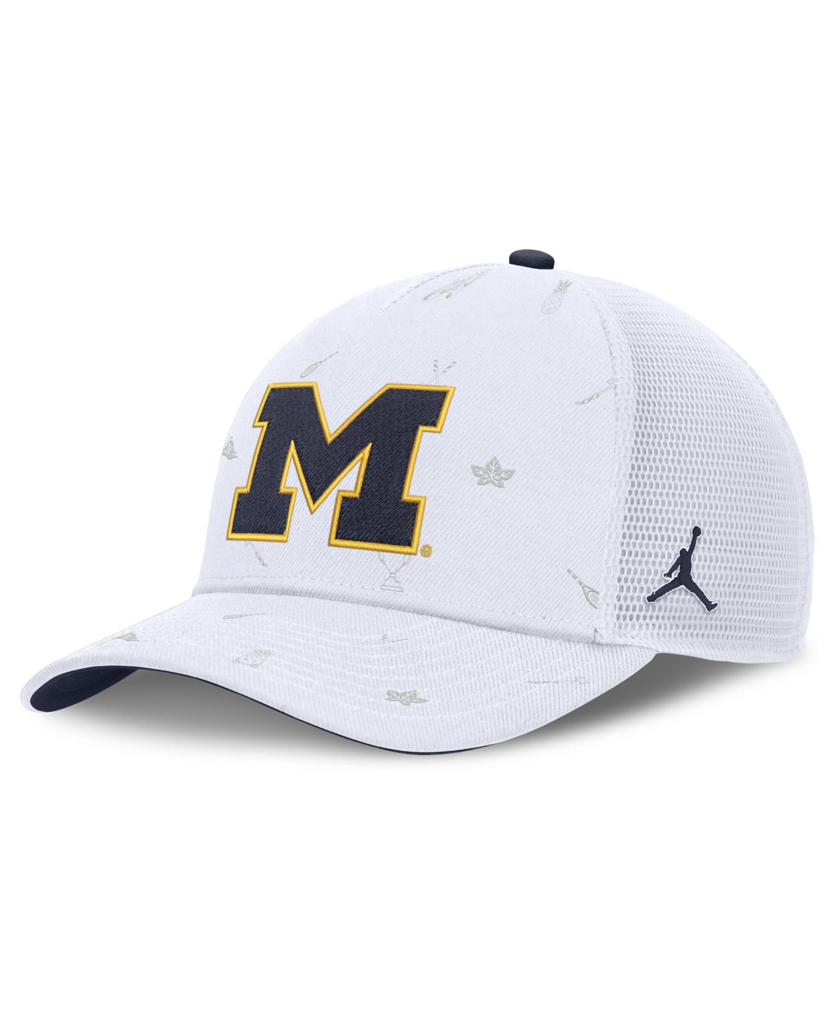 Click here for Jordan Mens and Womens White Michigan Wolverines C... prices