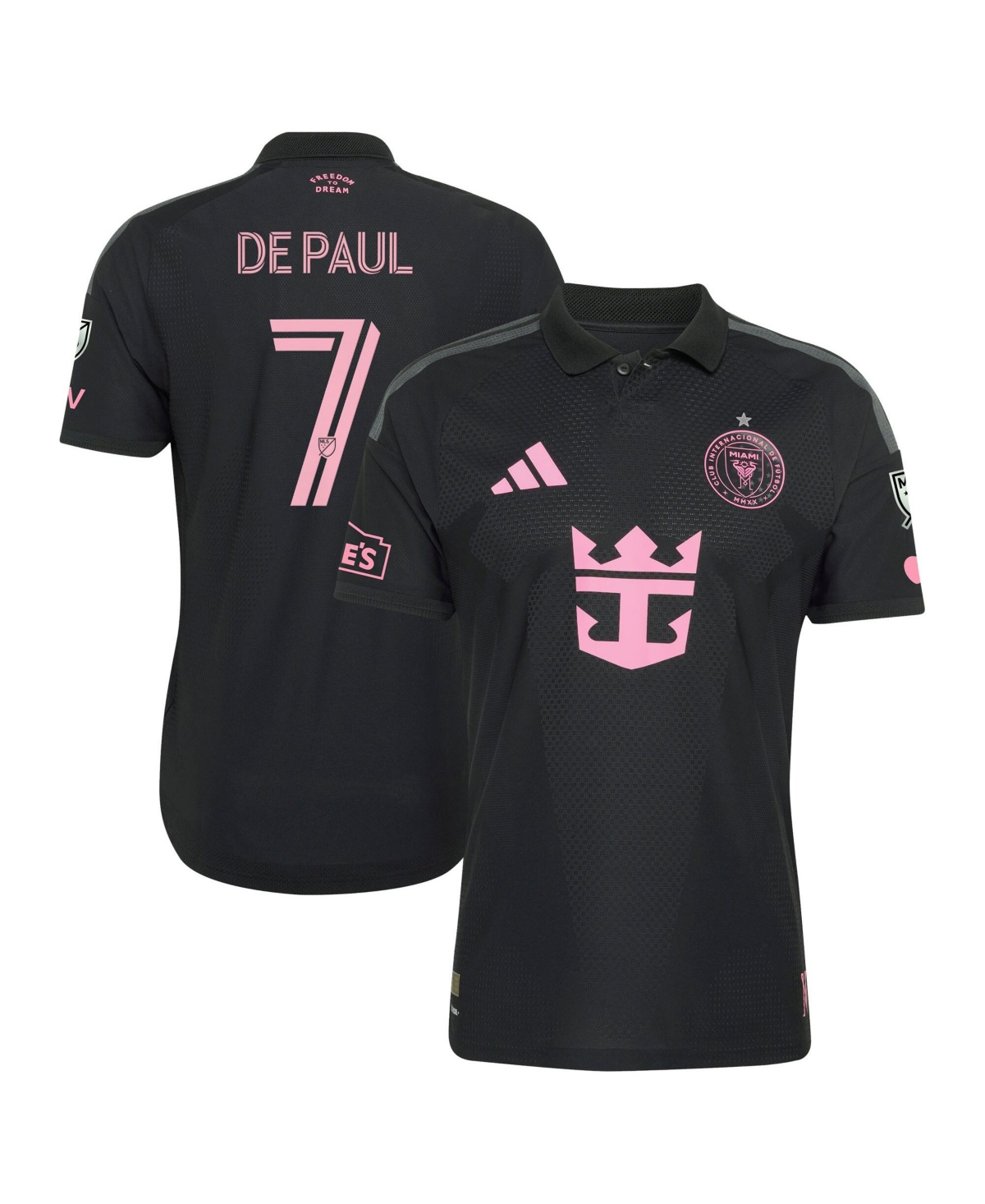 Click here for Adidas Mens Rodrigo De Paul Black Inter Miami Cf 2... prices