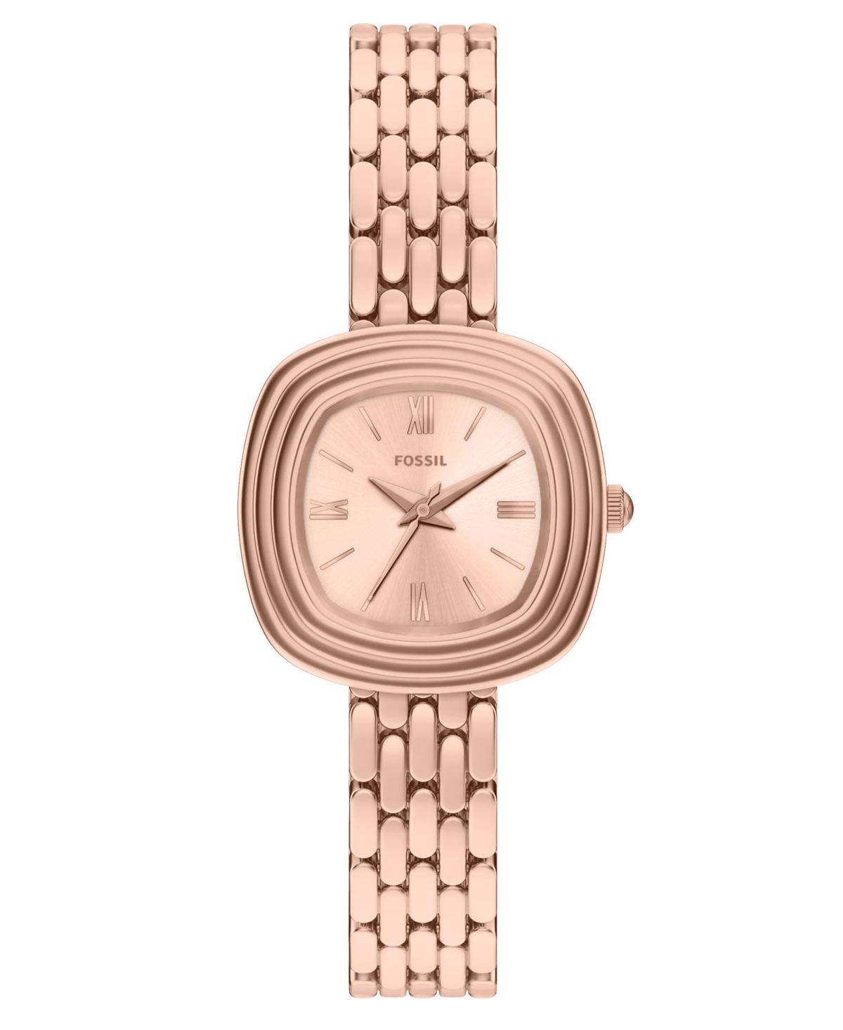 Click here for Fossil Womens Genevive Three-Hand Rose Gold-Tone S... prices