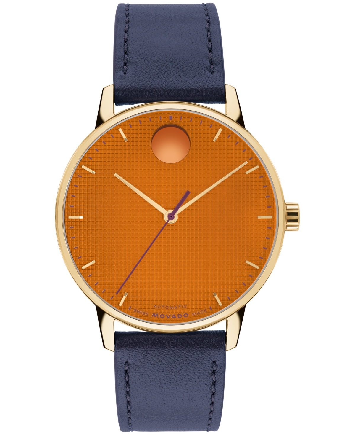 Click here for Movado Mens Movado Face Swiss Quartz Navy Leather... prices