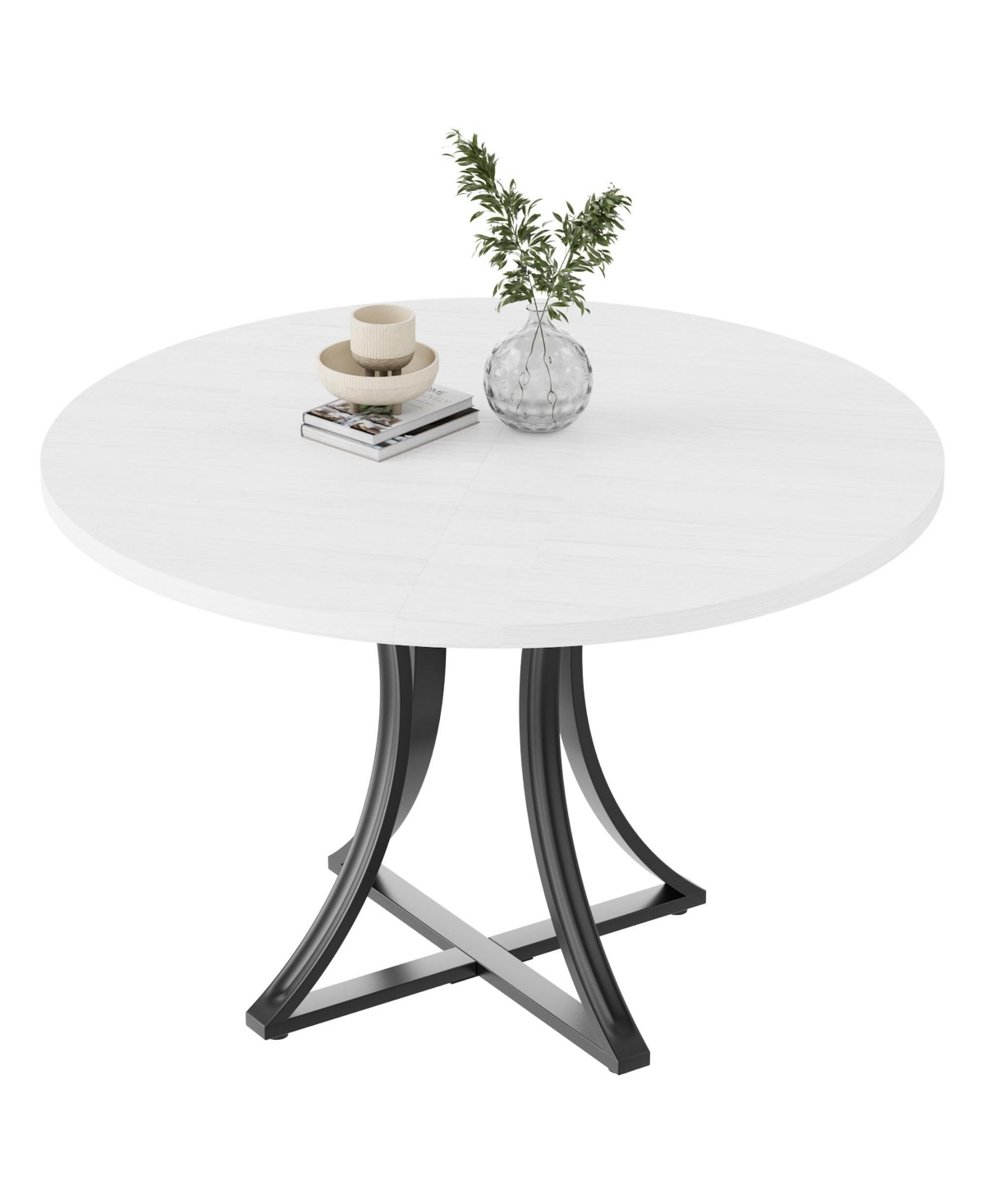 Click here for gaomon Space-Saving Modern Industrial Round Dining... prices