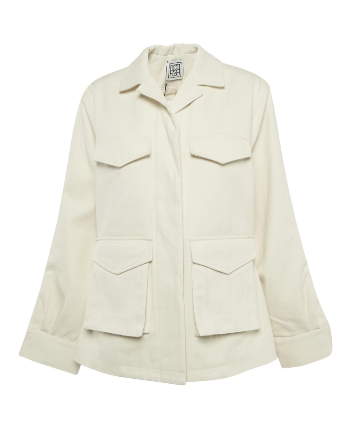 Click here for Pre-Owned Toteme Womens Ecru Cotton Army Jacket prices