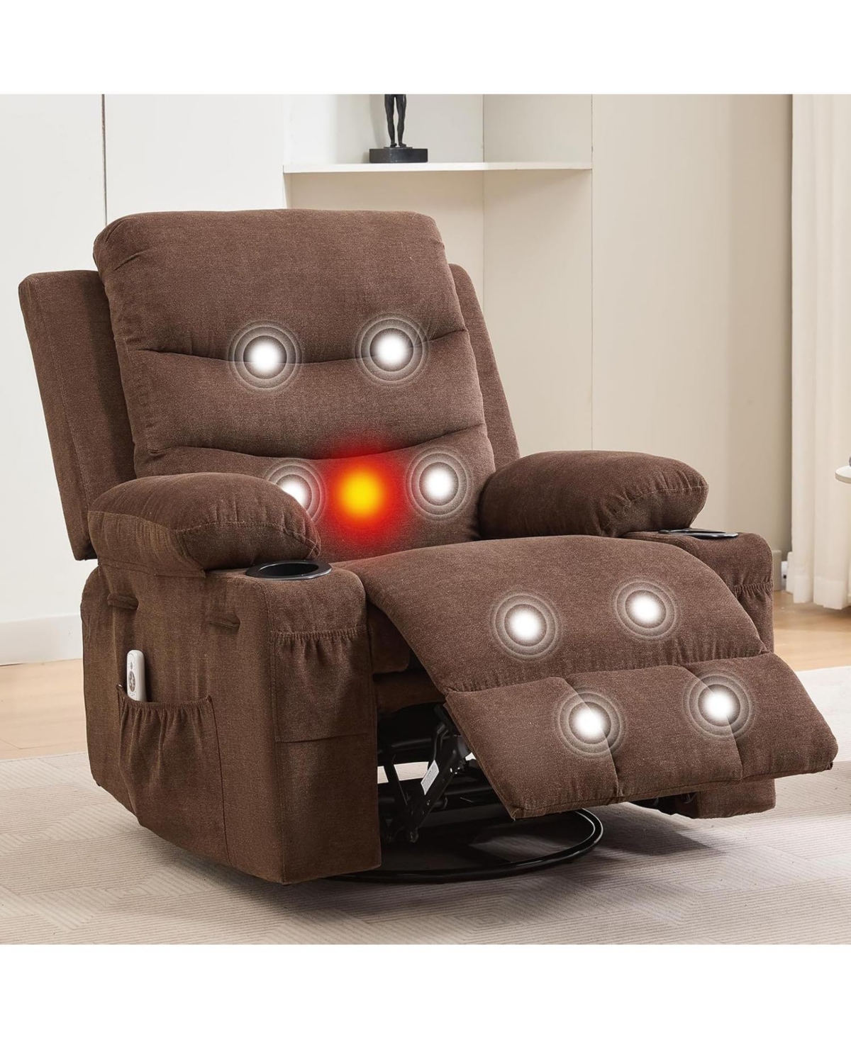 Click here for gaomon Recliner Chair Nursery  Oversized Manual Re... prices