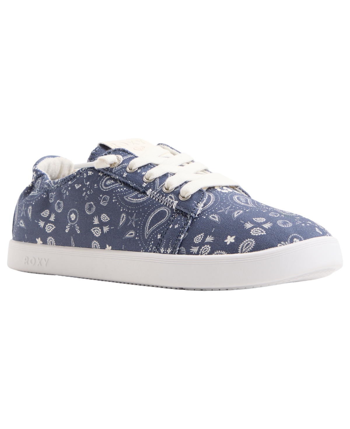 Click here for Roxy Womens Mauka Lace-Up Sneakers - Blue Indigo prices