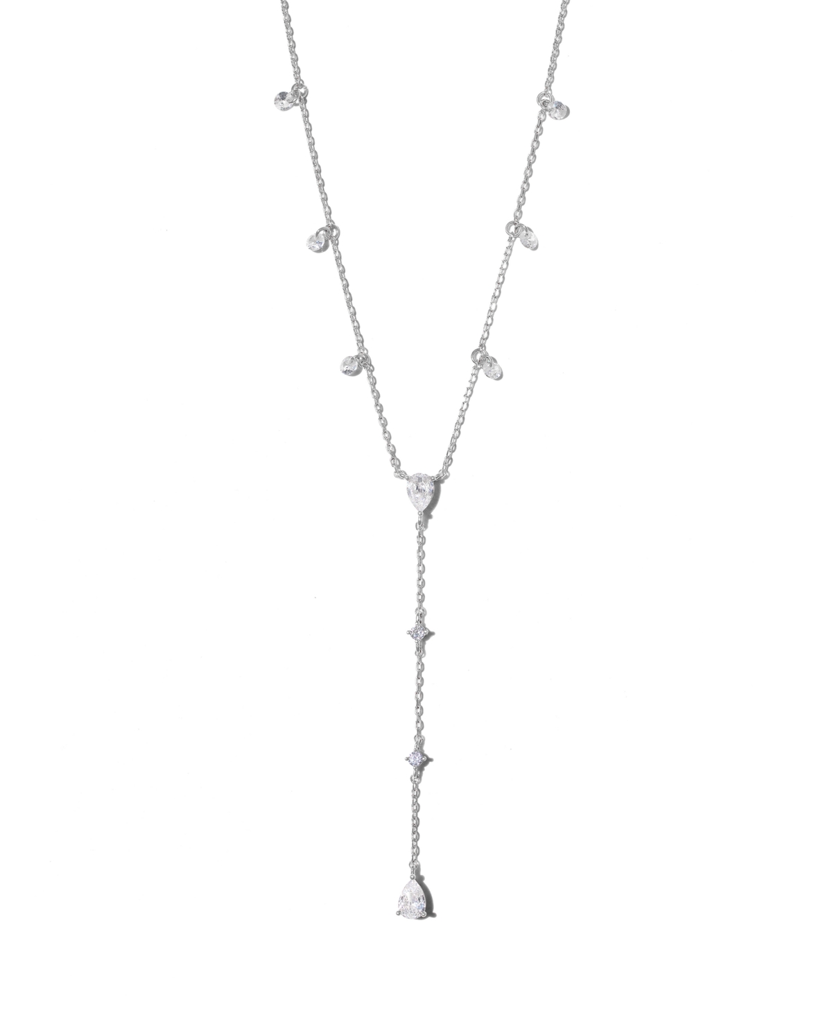 Click here for Girls Crew Gold-Plated Crystal Pear Drop Necklace... prices