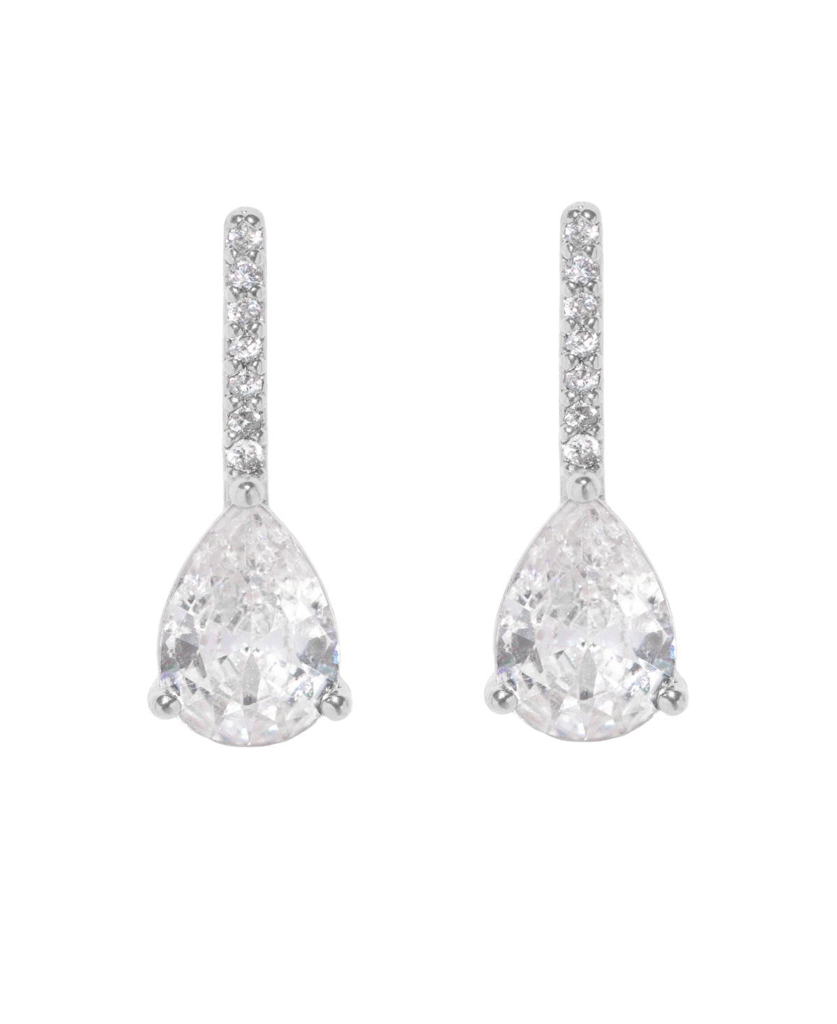 Click here for Girls Crew Crystal Cape May Pear Stud Earrings - S... prices