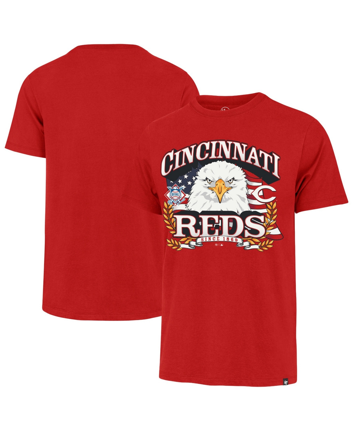 Click here for 47 Brand Mens Red Cincinnati Reds Americana Eagle... prices