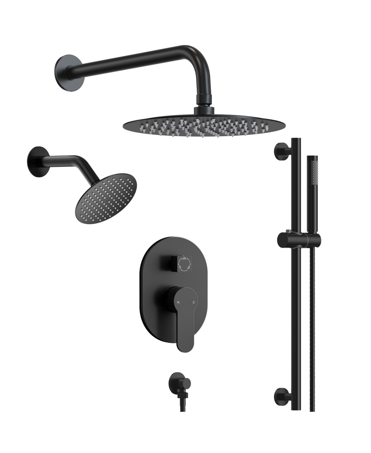Click here for Everstein Pressure-Balanced Shower System 10 inch... prices