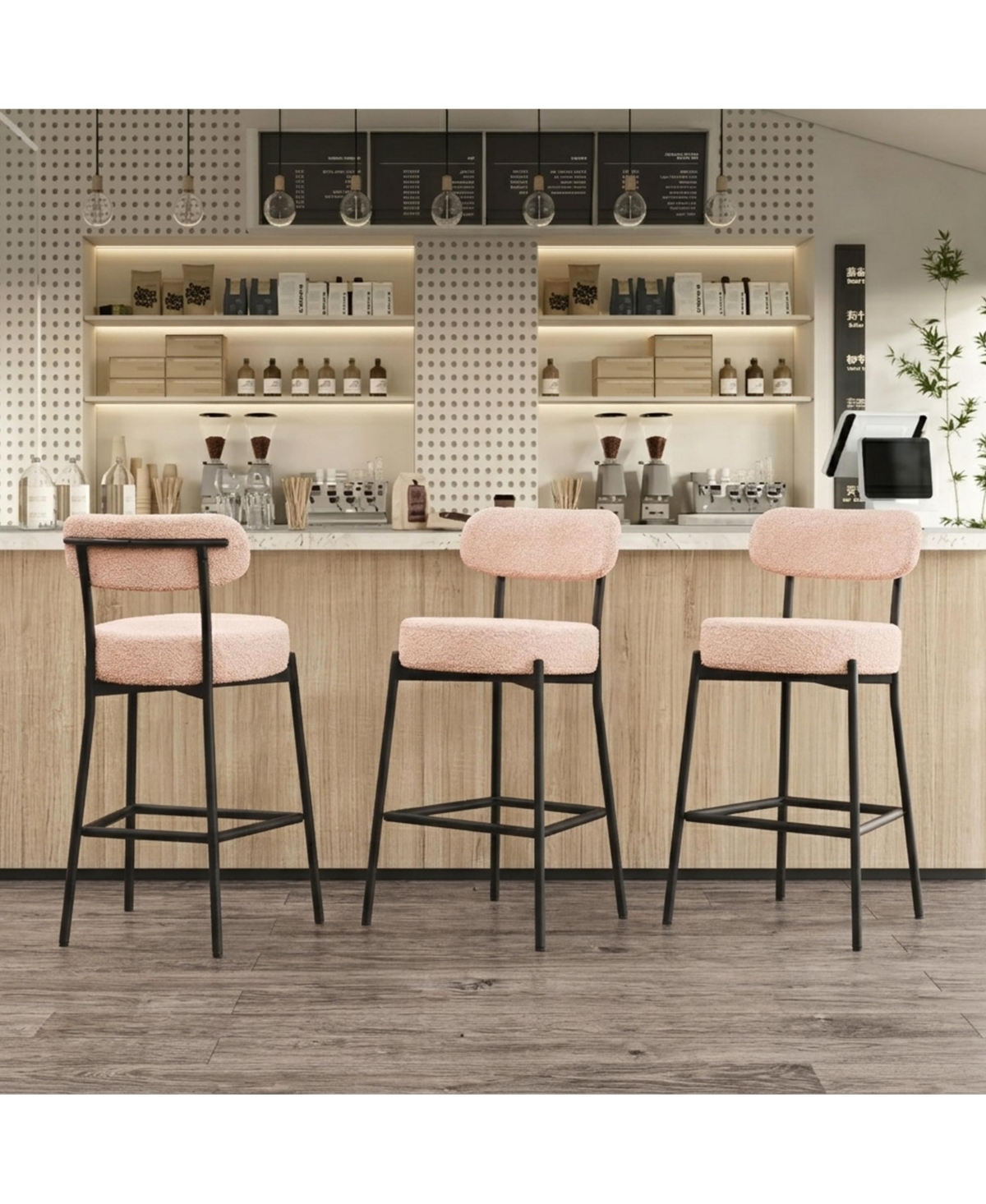 Click here for Dyhome 30 Bar Stools Set of 3  Counter Height Bar... prices