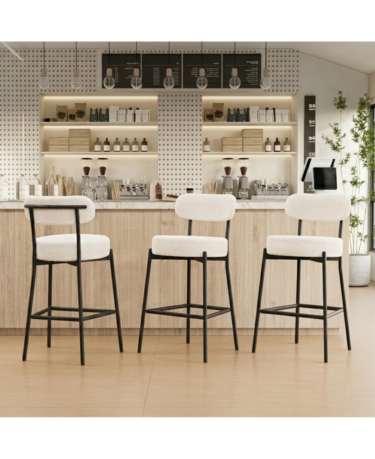 Click here for Dyhome 30 Bar Stools Set of 3  Counter Height Bar... prices