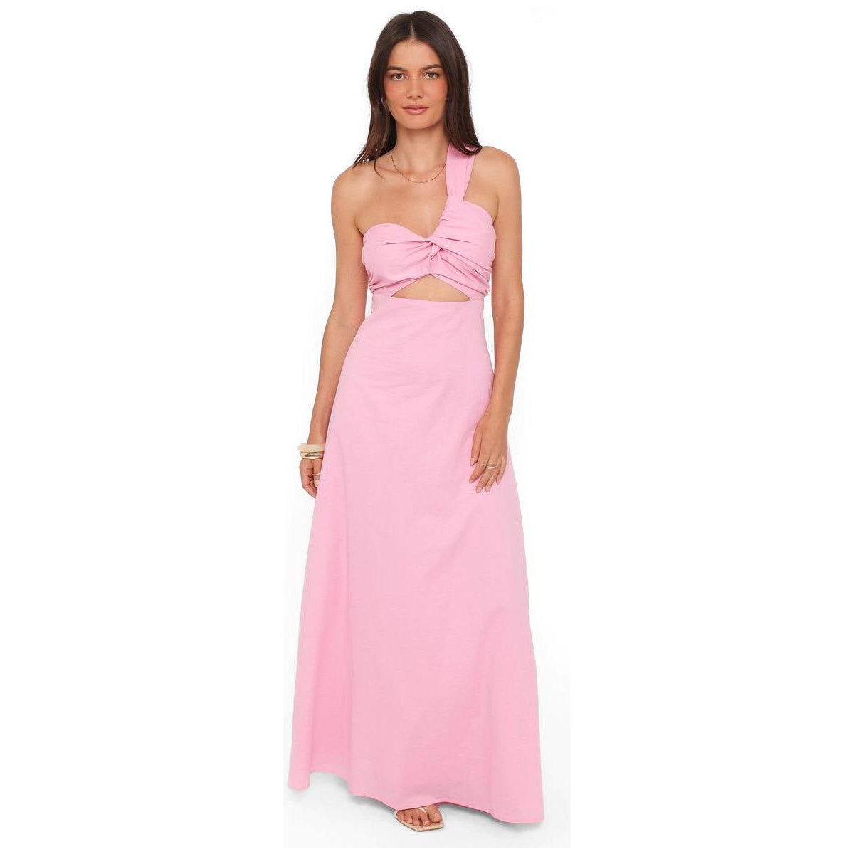 Click here for Petal and Pup Womens Luna One Shoulder Maxi Dress... prices
