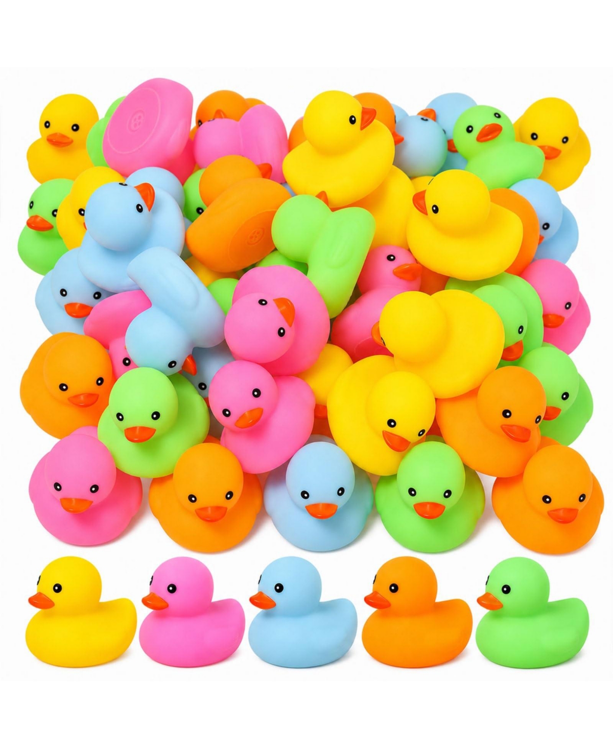 Click here for Gnuadz Rubber Ducks Bulk Party Favors Bath Toys -... prices