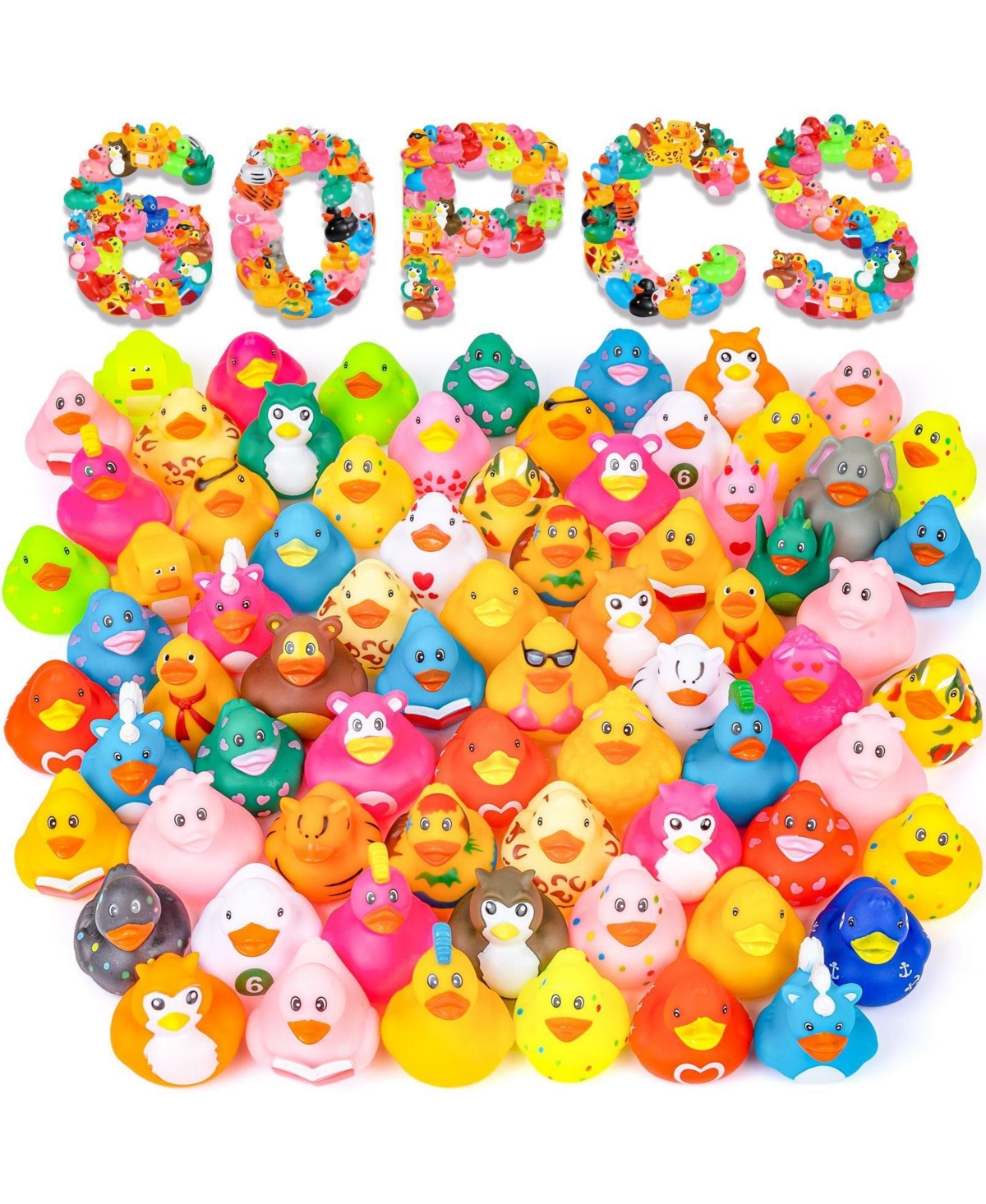 Click here for Gnuadz Rubber Ducks Bulk Bath Pool Party Favors -... prices
