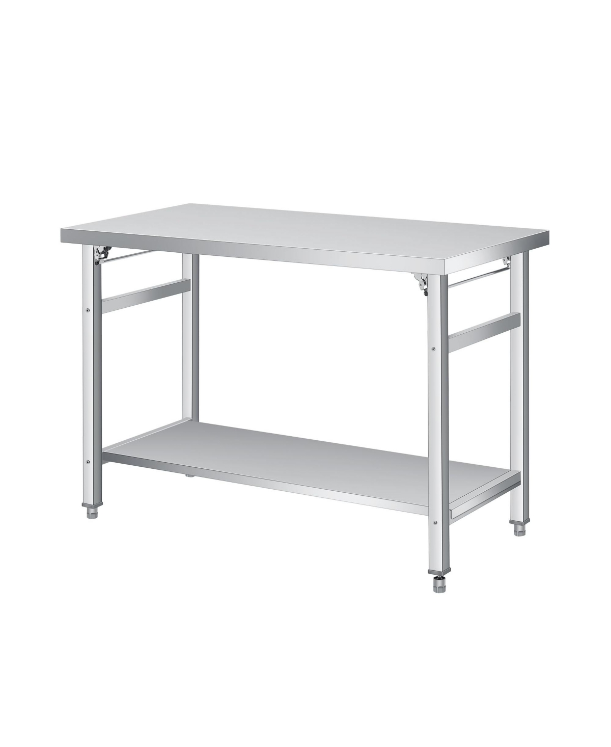 Click here for gaomon Stainless Steel Folding Dining Table - Doub... prices