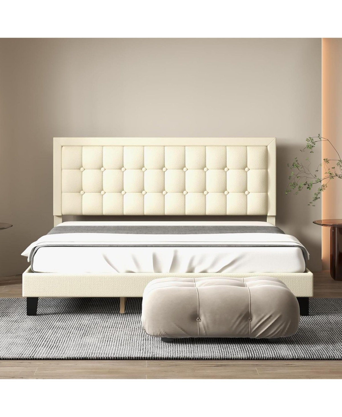 Click here for gaomon Platform Bed with Noise Free Design and Woo... prices