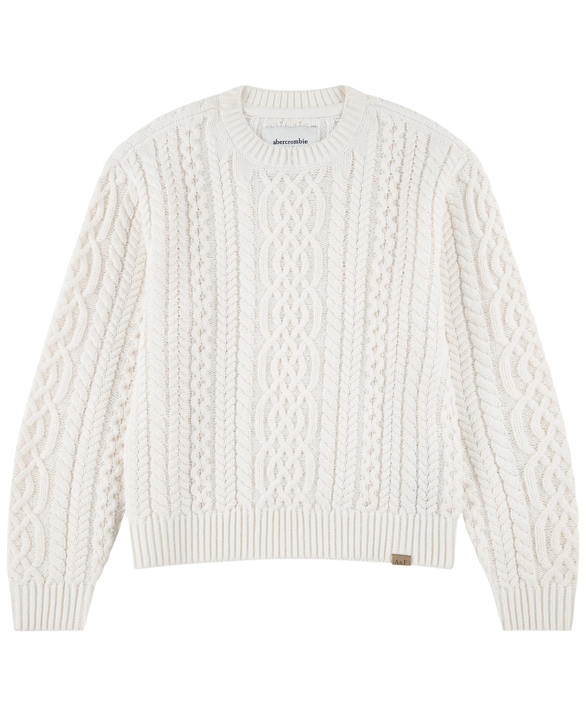 Click here for abercrombie kids Boys 5-18 Cable Crew Sweater - Je... prices