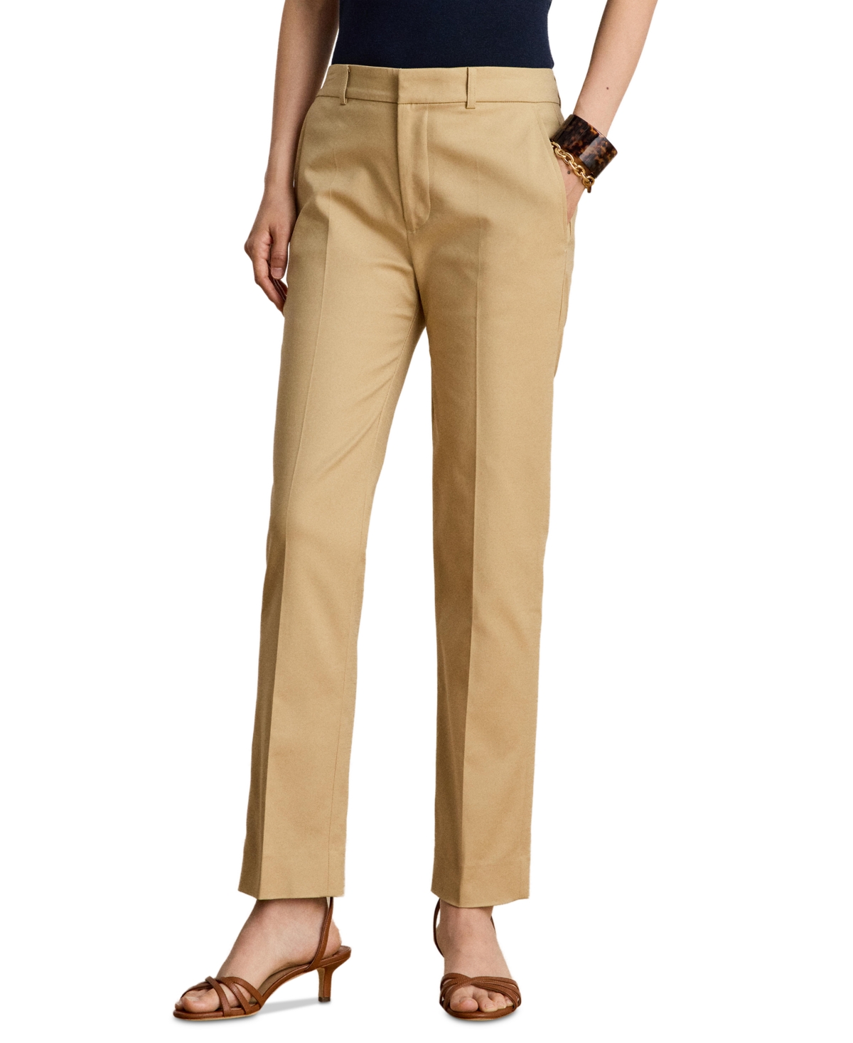 Click here for Lauren Ralph Lauren Womens High-Rise Slim Ankle Pa... prices