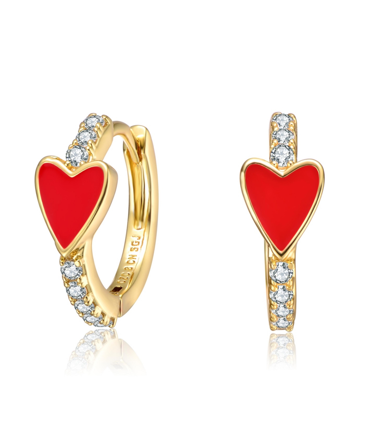 Click here for GiGiGirl 14k Yellow Gold Plated with Cubic Zirconi... prices